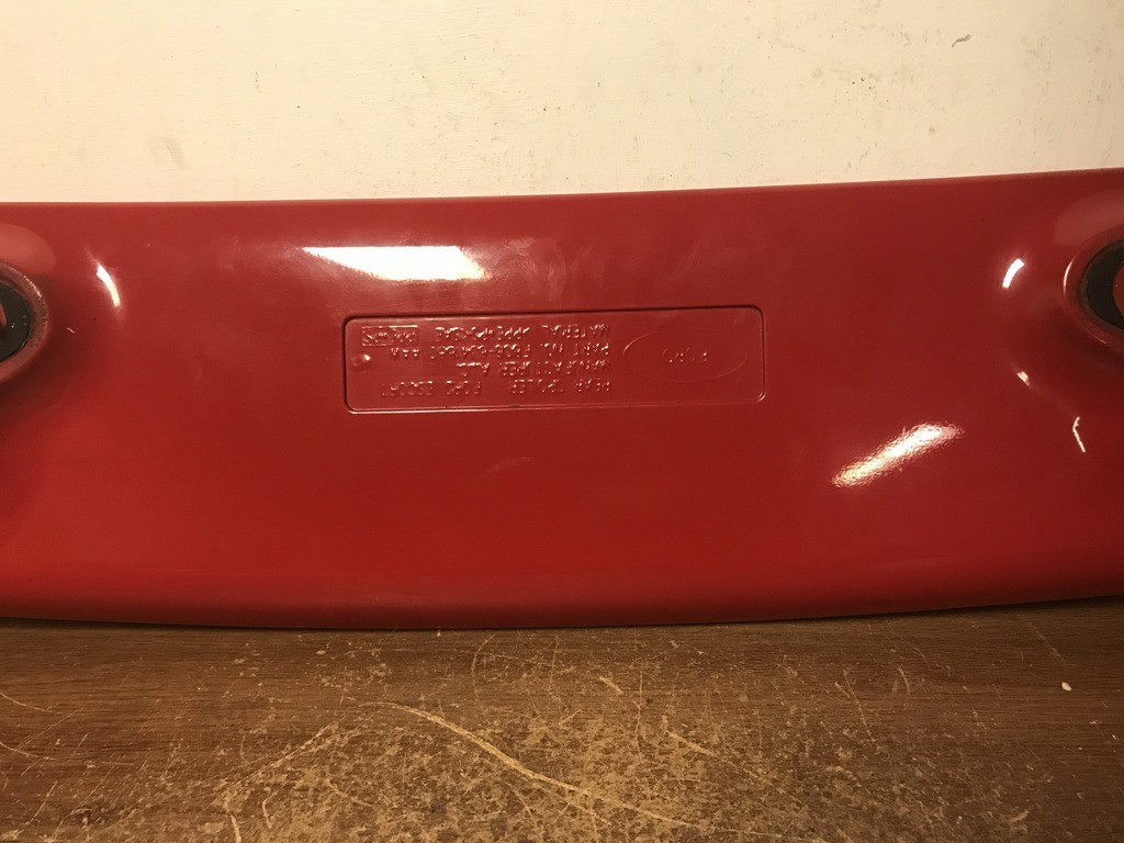 1998 FORD ESCORT ZX2 REAR SPOILER WING RED #7134 | eBay
