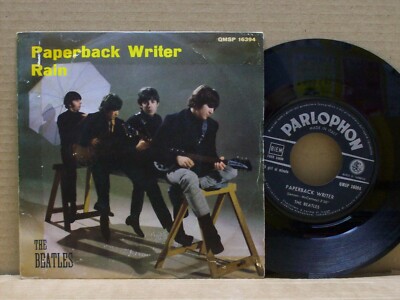 The Beatles ‎- Paperback Writer / Rain - 45 RPM - PARLOPHON 1966 | eBay