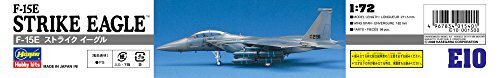 Hasegawa 1/72 the United States Air Force F-15E Strike Eagle Plastic ...