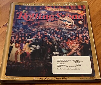 2006 THE ROLLING STONE 1000TH ISSUE-SPECIAL COLLECTOR'S EDITION ...