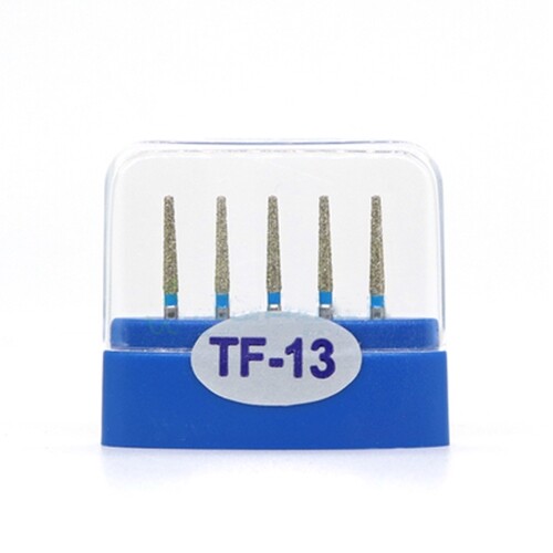 100pcs Dental Diamond burs FG Bur TF-11,TF-12,TF-13 for high speed ...