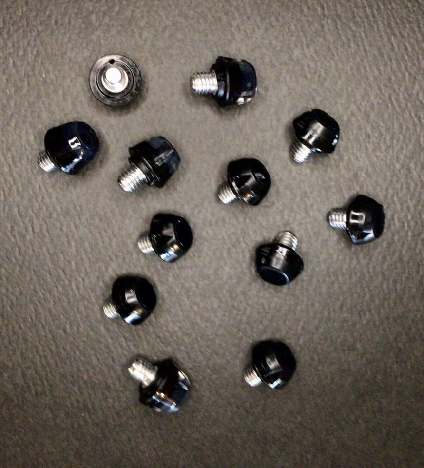 Black -Set Adidas Soccer Turf/AG/FG TPU Studs SG Replacement Plastic ...