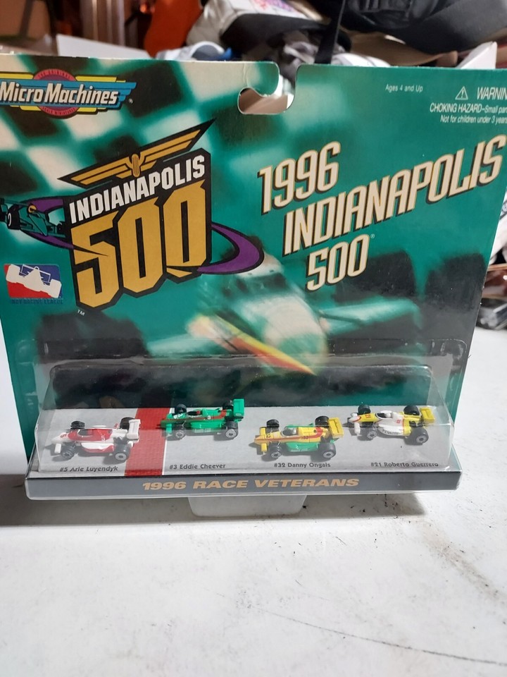 RARE Micro Machines 1996 Indianapolis 500,Race VETERAN'S NEW IN PACKAGE ...