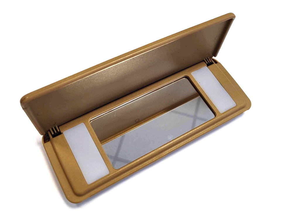 Mercedes-Benz R129 A124 Sun Visor Vanity Mirror, Beige NEW | eBay