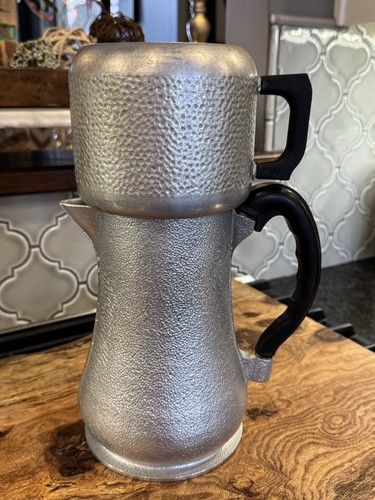 Vintage Aluminum Guardian Service Ware Coffee Pot 8 Cup Pitcher ...