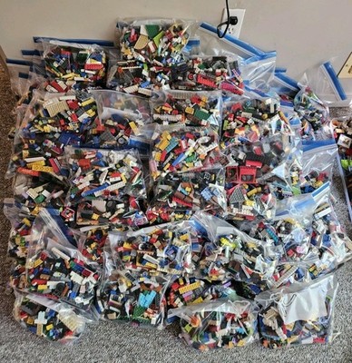 Bulk LEGO Bricks – 5 lbs Lot – Authentic, Sorted, Multicolor Mixed ...