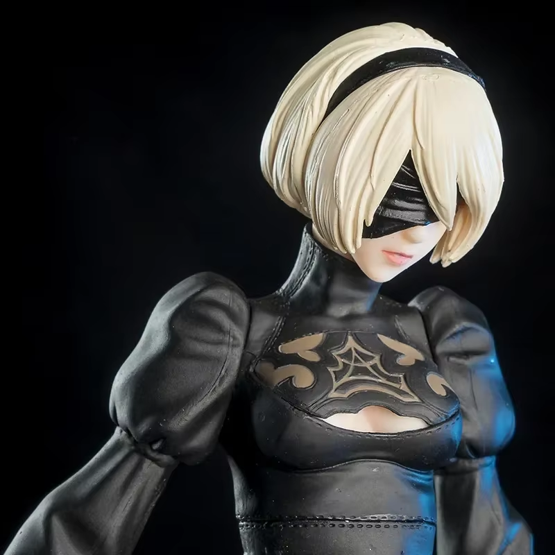 Yorha Nier Automata 2B Figure Deluxe PVC Action Model 28CM Toy ...