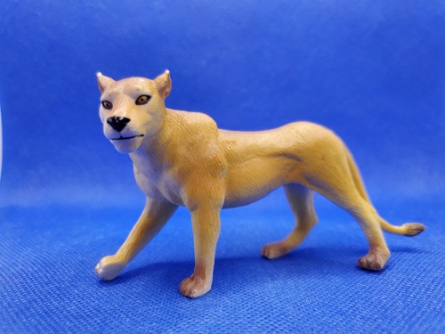 Lioness Figure Toy Plastic 5" Large Cat Realistic Play Diorama Terra by ...