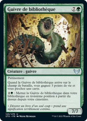 guivre de bibliothèque U X4 strixhaven vf | eBay
