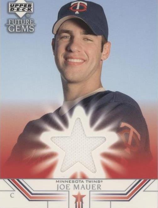 2002 Upper Deck Prospect Premieres - Future Gems Joe Mauer #67 (MEM, RC) for sale online | eBay