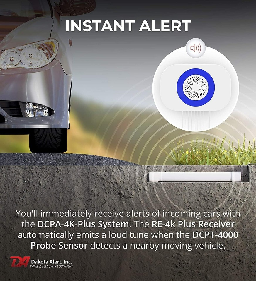 Dakota Alert Wireless Driveway Alarm System- DCPA-4k Plus | eBay