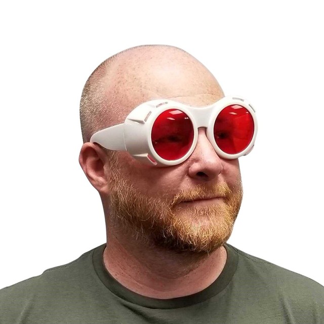 White and Red HYPER Vision Goggles by elope for sale online | eBay