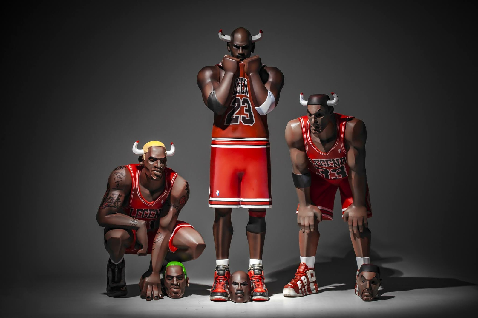 【In-Stock】 Fools Paradise XL Three King Jordan Pippen Rodman Set ...