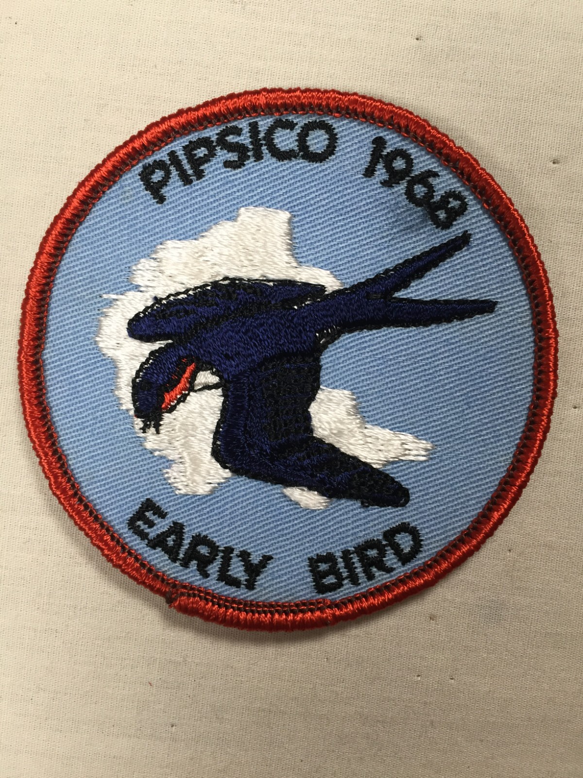 1968 Pipsico Scout Reservation Early Bird Boy Scout Camp Patch | eBay