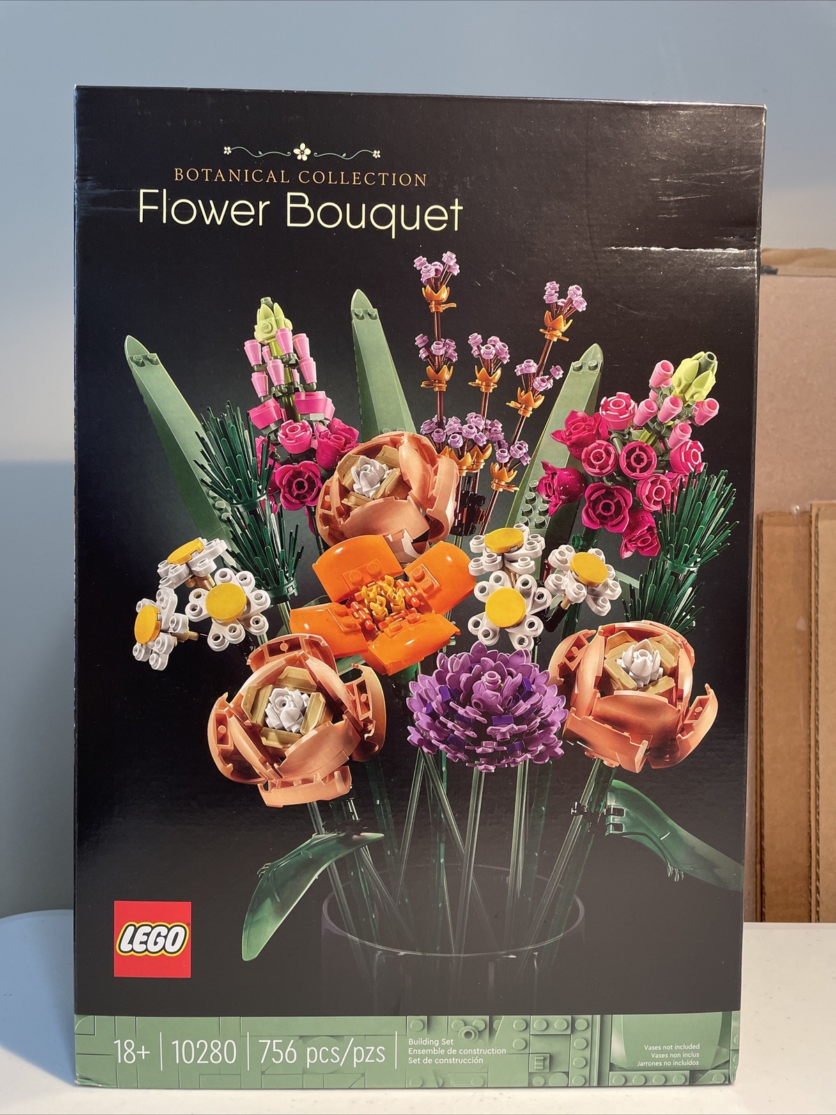 LEGO Icons Flower Bouquet Set 10280 Building Kit (756 Pieces) Damaged ...