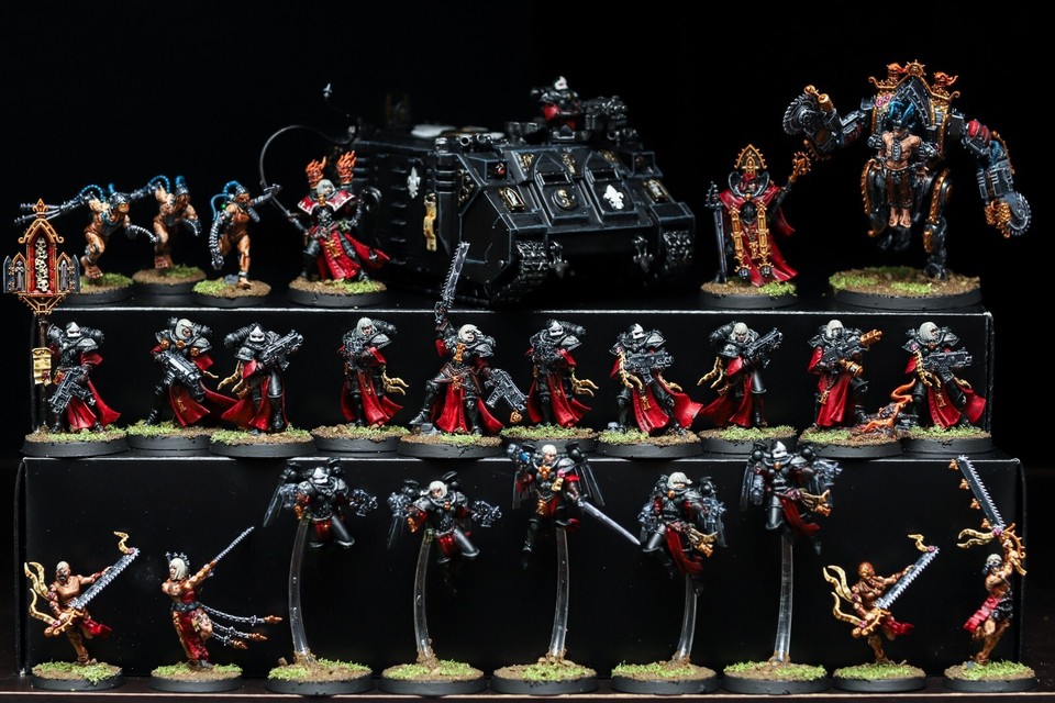 Black Templars Pro Painted Army Builder - Warhammer 40k Miniatures ...