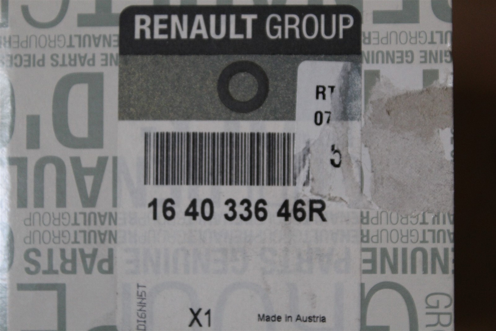 Genuine Fuel Filter Renault 164033646R Captur CLIO IV Laguna 1.5 dCi ...