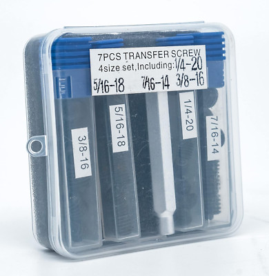 Transfer Screw Set (25PCS 1/4-20, 5/16-18, 3/8-16, 7/16-14 Set) | eBay