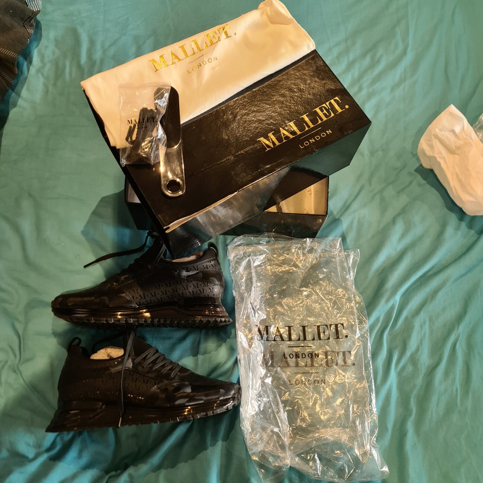 Mallet Archway Exclusive Camo Print Size 9 (Rare Trainers) Worn Twice ...