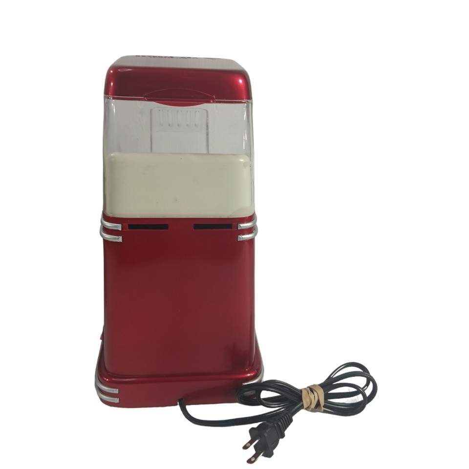 Nostalgia Electrics Popcorn Maker Red Hot Air Popper 8 Cup Model RHP ...