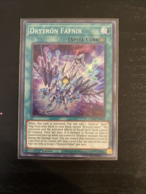 Yu-Gi-Oh! TCG Drytron Fafnir Genesis Impact GEIM-EN031 1st Edition ...