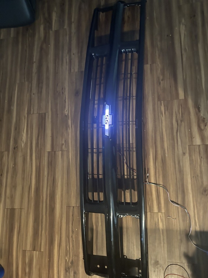 Grille For 94-99 OBS With Custom Led Ss Logo For Chevrolet K1500 C1500 ...