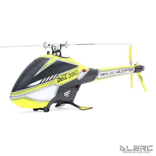 ALZRC Devil 380 FAST FBL RC Helicopter Aircraft KIT W/O Servo Motor ...