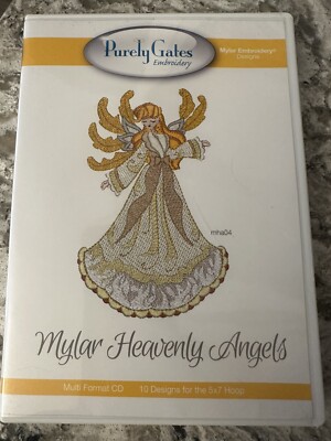Pearly Gates Embroidery Myler Heavenly Angels | eBay