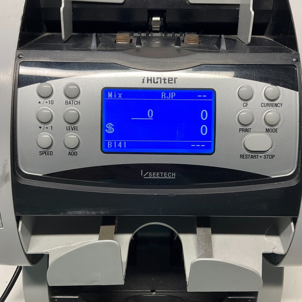 SeeTech iHunter 2600 Currency Discriminator Cash Counter Counterfeit ...