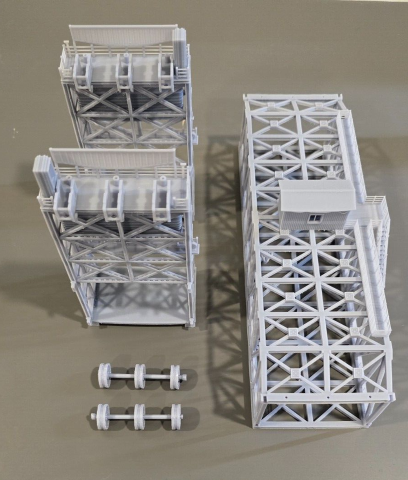 N scale Lift Bridge 1:160 Double Track | eBay