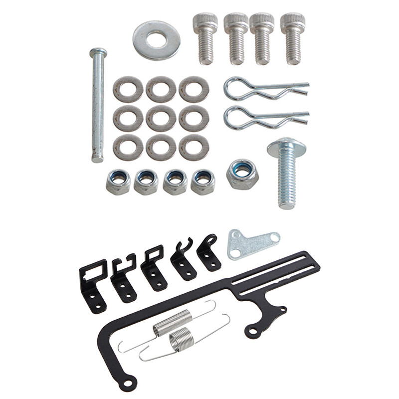 For 304147 Black EZ-EFI Cable Mount Kit Carburetor Throttle Cable Mount ...