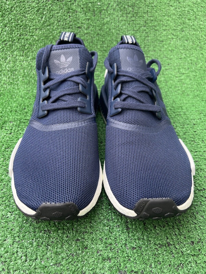 Adidas NMD R1 Collegiate Navy Mesh Men’s Size 12 S79161 Pre-owned No ...
