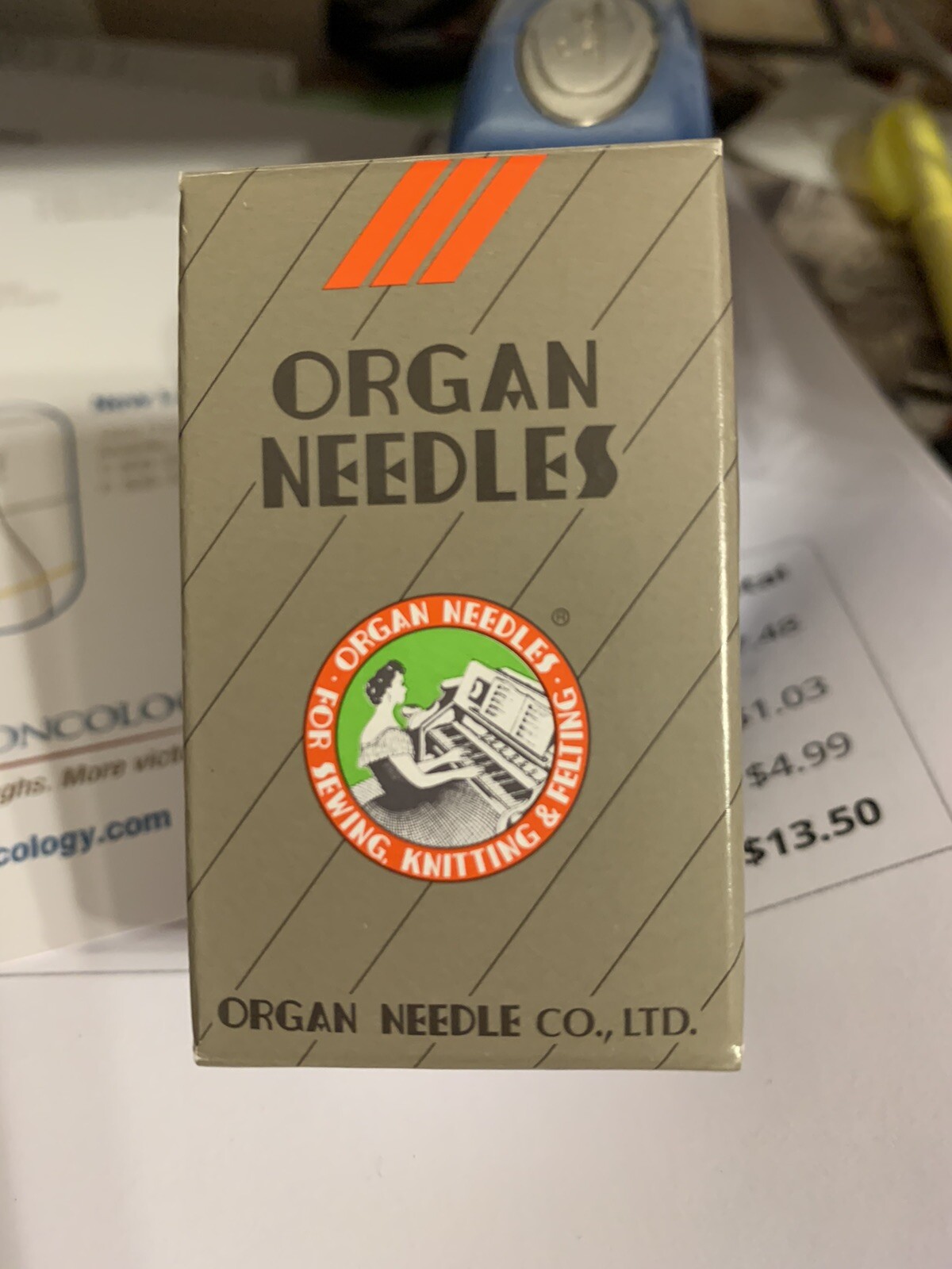 ORGAN Machine Embroidery NEEDLES #130/705H - SIZE 70/10 -PER PACK | eBay