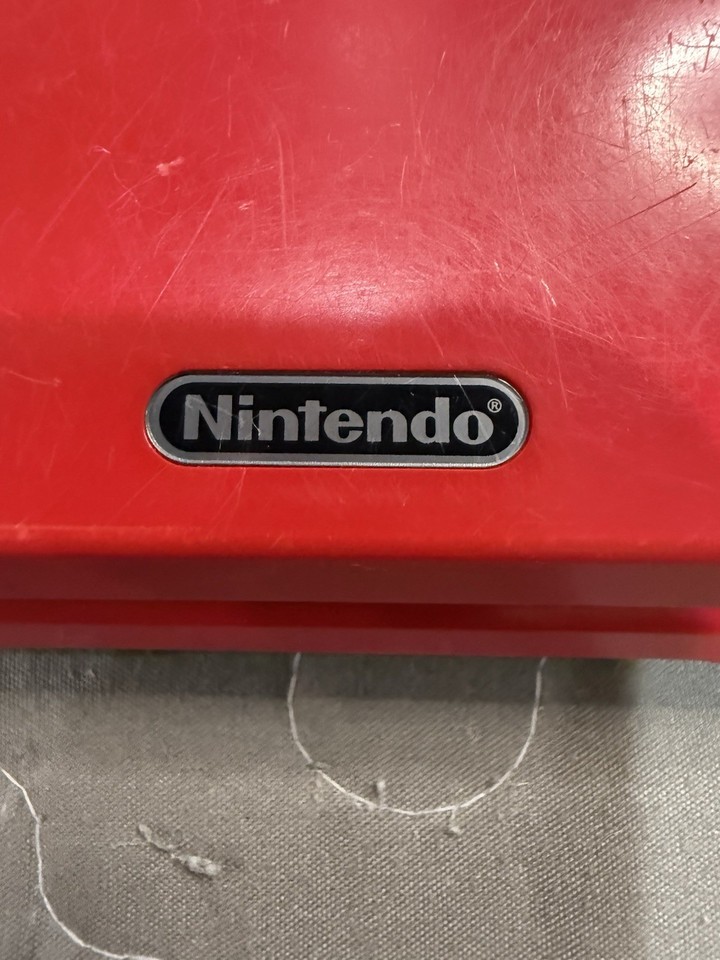 Nintendo DS Original Red Console Tested Working w/ Charger – Right ...