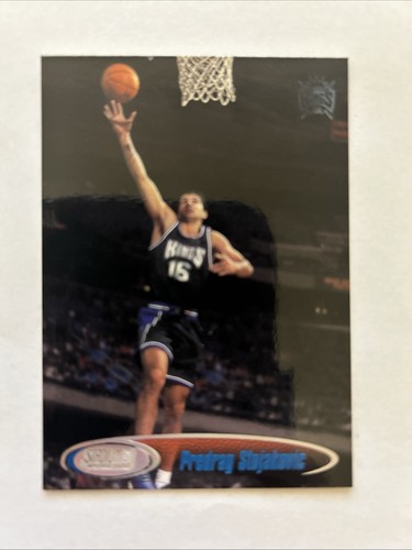 Predrag Stojakovic 1998-99 Stadium Club Rookie #193 Sacramento kings ...