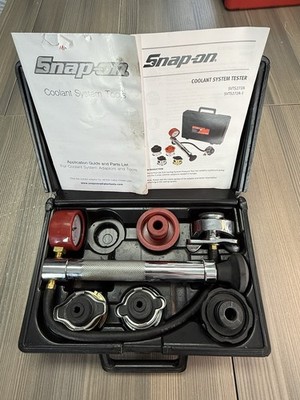 Snap On SVTS272A Coolant Pressure Test Kit | eBay