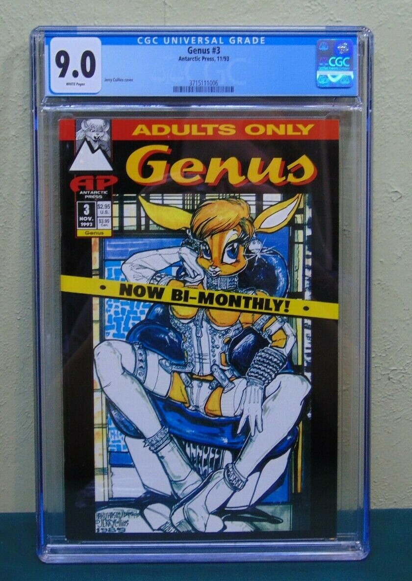 Genus #3 (Antarctic Press, Nov 1993) CGC 9.0 1st Print Anthropomorphic ...