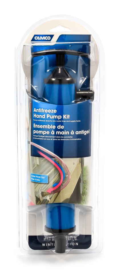 CAMCO 36003 RV CAMPER MOTORHOME HAND PUMP KIT ANTIFREEZE WINTERIZE USA ...