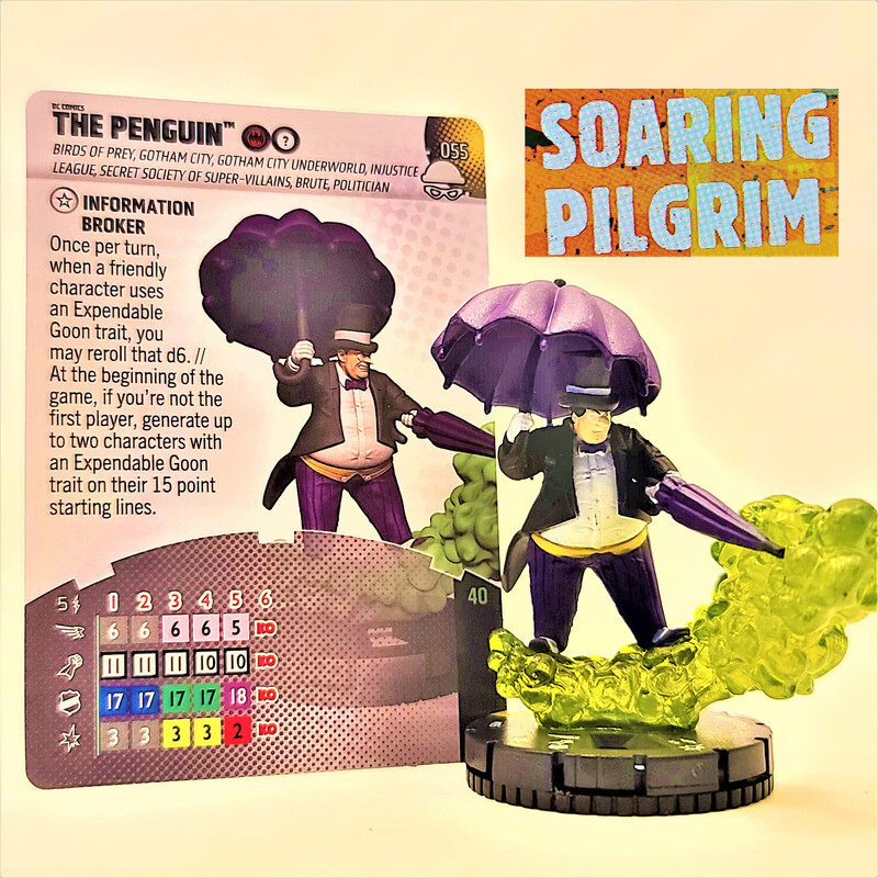 DC Heroclix THE PENGUIN - 055 - SUPER RARE Notorious Set #55 | eBay