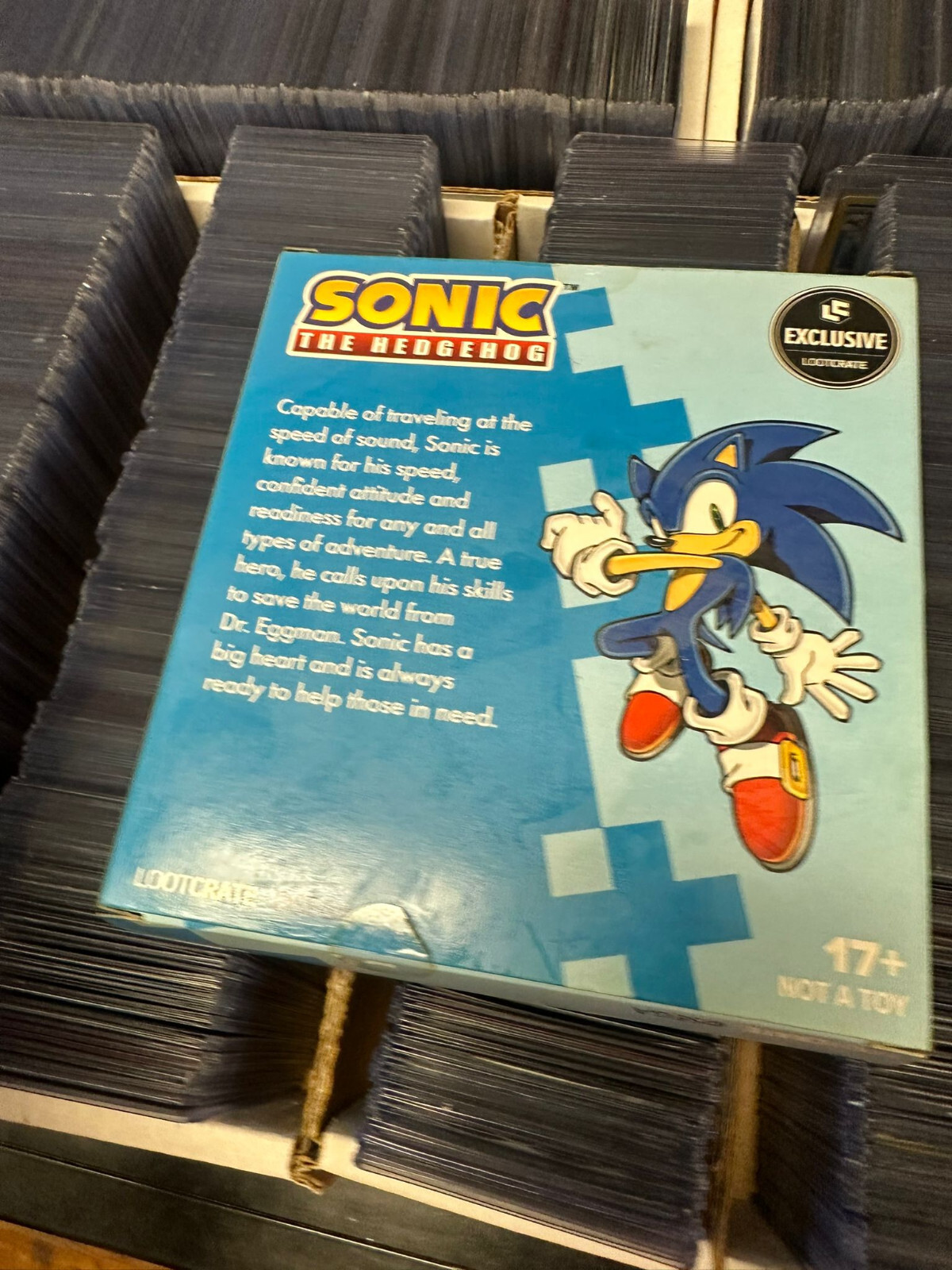 Sonic the Hedgehog Sonic and Rings Loot Crate Exclusive! | eBay