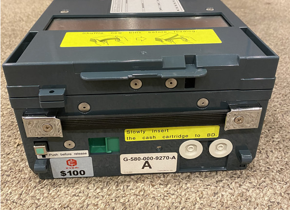 EVERI F510 CASH CASSETTE TYPE A $100 | eBay