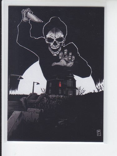 Psycho Artist Select Card BAM! Horror Exclusive Jason Miller Sketch ...