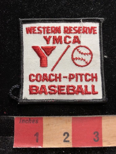 Vtg WESTERN RESERVE COACH PITCH BASEBALL Patch 83V7 | eBay