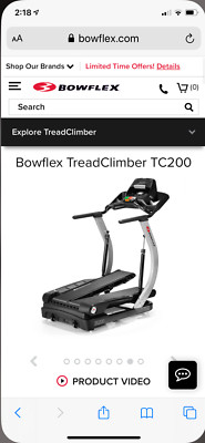 used bowflex treadclimber tc 20 | eBay