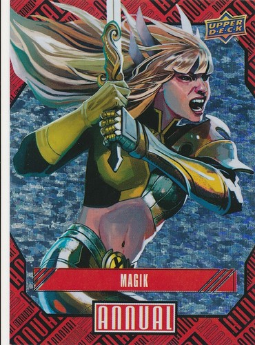 #47 MAGIK 2023-24 2024 Upper Deck Marvel Annual SILVER SPARKLE X-MEN | eBay