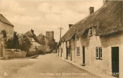 Durrington Wiltshire The Village And Church England OLD PHOTO | eBay ...
