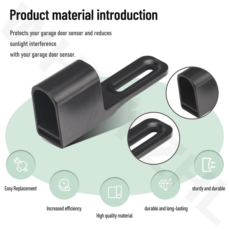 2 Pack Garage Door Sensor Sun Shade Protector | Shield... | eBay