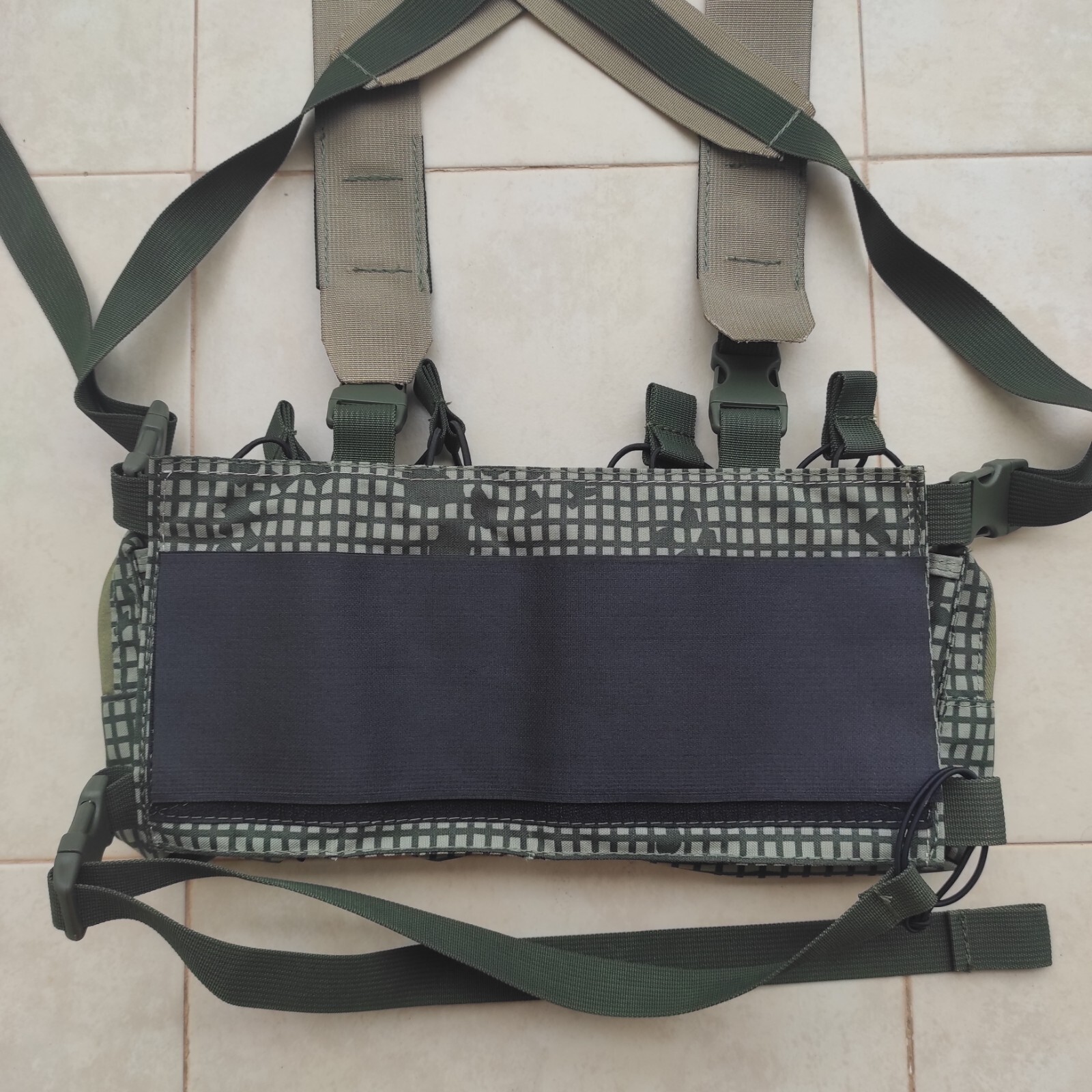 DNC NIGHT DESERT CAMO D3CR heavy placard Tactical Chest Rig for 223 ...