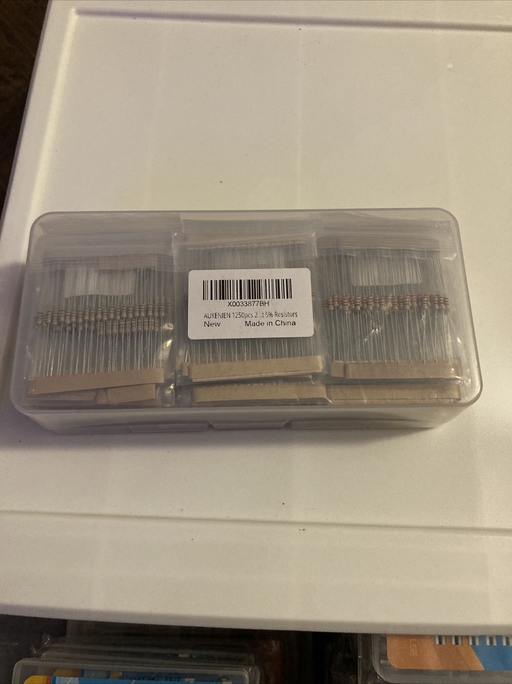25 Values 1/4W Resistor KIT 1250 pieces NEW | eBay