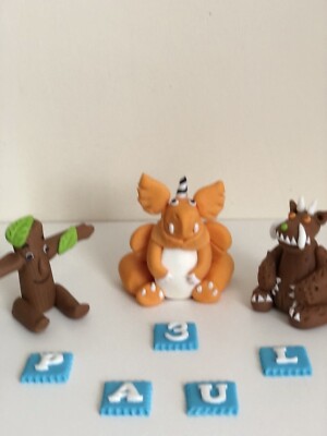 Unofficial Gruffalo Zog Stickman personalised birthday cake topper ...